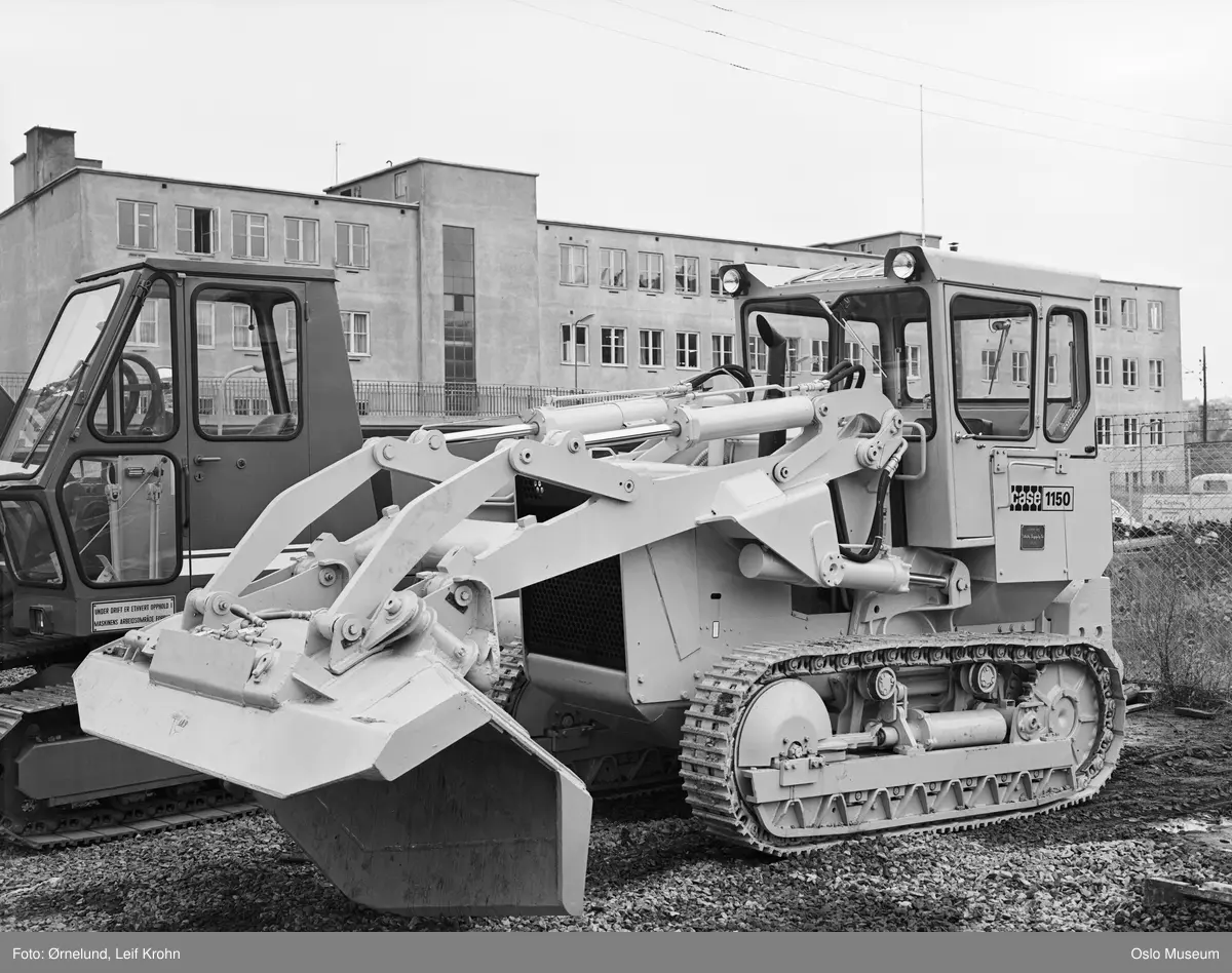 Case 1150 bulldozer - Oslo Museum / DigitaltMuseum