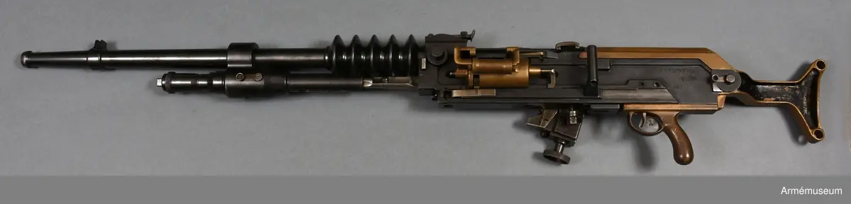 Kulspruta m/1900 - Armémuseum / DigitaltMuseum