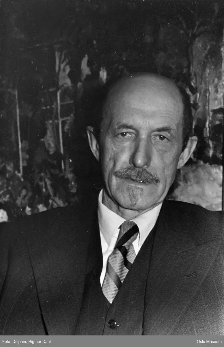 Johan Bojer. - Oslo Museum / DigitaltMuseum