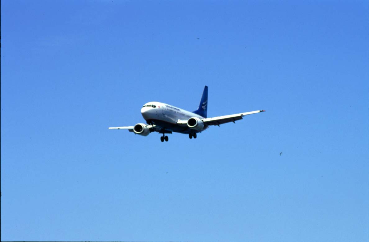 Fly, 1 fly i luften, 1 Boeing 737-400/500/700 fra Braathens. - Norsk ...